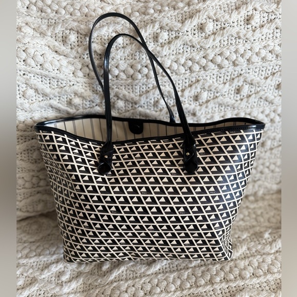 Ralph Lauren | Bags | Vintage Ralph Lauren Classic Black White Tile ...